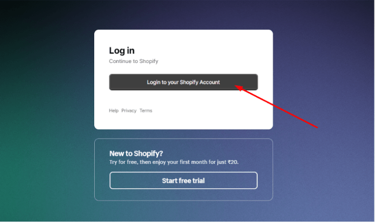 How To Login To Your Shopify Store (Step-by-Step)